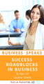 Success Roadblocks in Business - 6 Insights | Career Blog | Maroon Oak