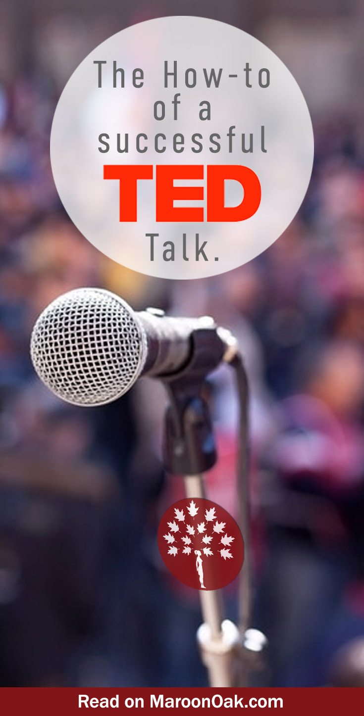 More than Public Speaking - What I learnt doing a TED talk | Maroon Oak