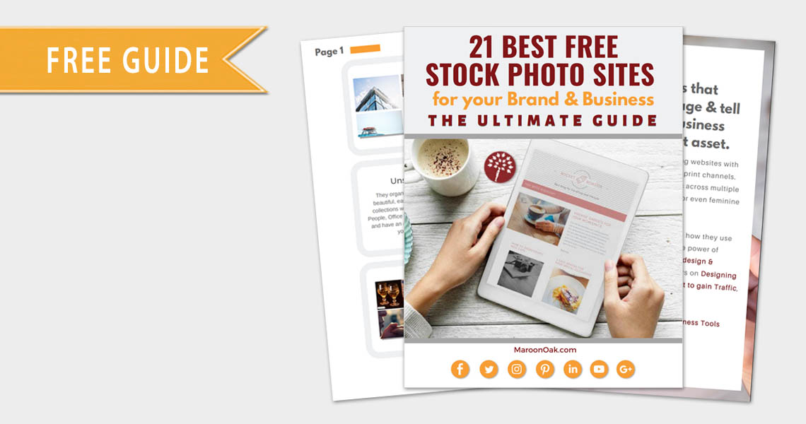 Guide - 21 Best Free Stock Photo Sites | Maroon Oak
