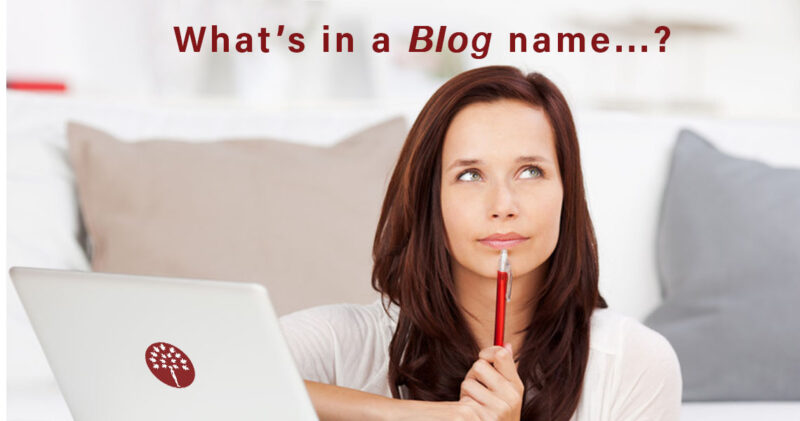 80+ creative blog name ideas & 10 clever ways to find yours! | Maroon Oak