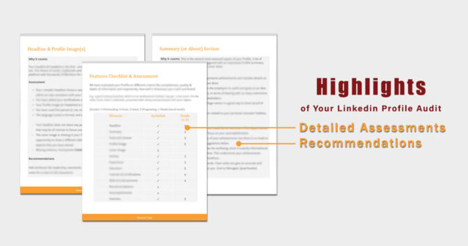 Get a Personalized LinkedIn Profile Review Report | Maroon Oak